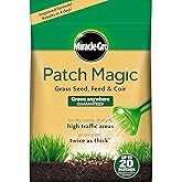 Miracle-Gro Patch Magic Grass Seed, Feed and Coir 3.6 kg - 48 patches ...