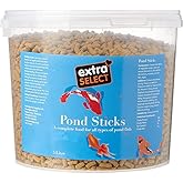 Supa Mixed Koi and Pond Sticks, 3 Litre Bucket| Premium Quality Fish ...
