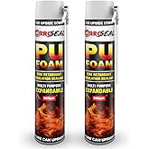 ABRO PUF-750 Multipurpose Expandable PU Foam Insulation Sealant Spray for Window, Tile, Door ...