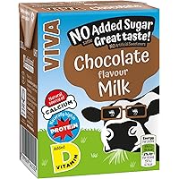 Viva Chocolate Flavoured Milk Cartons - 27x200ml : Amazon.co.uk: Grocery