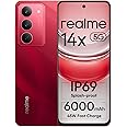 realme 14x 5G Smartphone 8+128GB red, 6.67-inch Screen, 120Hz Display, 6000mAh Battery, 80MP ...