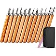 Holzschnitzwerkzeug Set 12-tlg Holz-Schnitzmesser, Profis ...