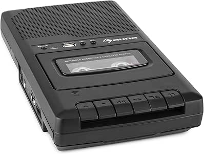 auna RQ-132USB Portable Cassette Recorder: Amazon.co.uk: Electronics