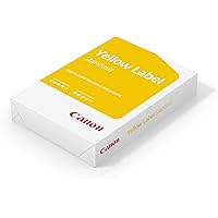 Canon Yellow Label Standard A4 White Printer Paper 80gsm - 1 Ream of ...