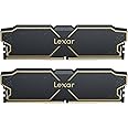 Lexar THOR OC DDR5 RAM 32GB Kit (2x16GB) 6000 MHz, 288-Pin UDIMM DRAM ...
