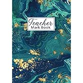 Teacher Markbook: Class Record Book - A4 - School Attendance Record ...