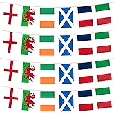 AhfuLife Six Countries Nations Flags 5ft x 3ft for Rugby Tournament ...