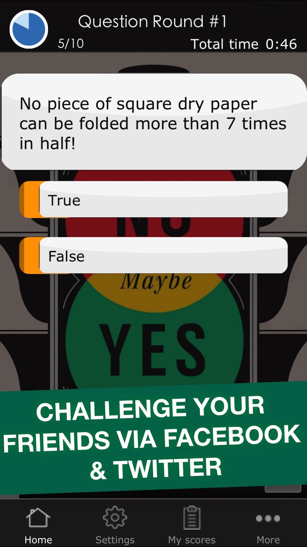 True or False Challenge - Funny Science Quiz Trivia Game App for Kids ...