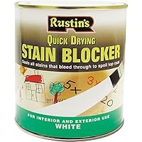 Rustins 5015332490011 Quick Drying Stain Blocker - White : Amazon.co.uk ...