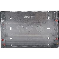 ANCHOR Roma 3 Module Metal GI Box (Standard Size, Silver),for adult ...