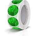 Round Stickers Green 25mm Circle Labels with Dispenser Box Color Coding ...