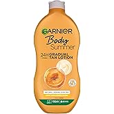 Garnier Summer Body Gradual Tan Moisturiser Deep, For A Radiant Sun ...