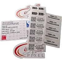 Drone ID Card Unique QR encoded - UAS Drone Operator/Flyer ID Card ...