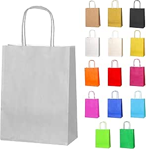Thepaperbagstore 10 Small Paper Party Bags, Gift and Sweet Bags with ...