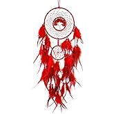 Donko Blue Dream Catcher Wall Decor Crystal Tree of Life Dream Catchers ...