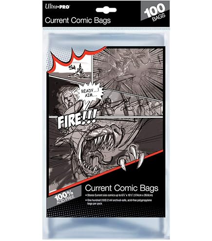 Calcium Carbonate BCW Current Comic Book Backing Boards - 1 Pack (100 ...