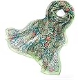 Signare Women's 100% Silk Lightweight and soft Scarf/Headwear with ...