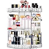 ELOKI Makeup Organiser, 360 Degree Rotating Beauty Organiser for ...