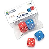 Learning Resources Jumbo Polyhedral Dice (Set of 5) : Amazon.co.uk ...