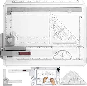 A4 Drawing Board Set,eSynic A4 Multifunction Drafting Table Adjustable ...