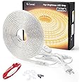 Q.Laomi LED Strip 4 Meter mit Schalter und Stecker, 4M LED Leiste LED ...