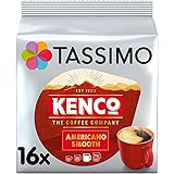 Tassimo Kenco Americano Decaf Coffee Pods (Pack of 5, Total 80 Coffee ...