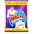 Buy MR WHITE Detergent Powder - 5 Kg with Free 2Kg Online at Low Prices ...