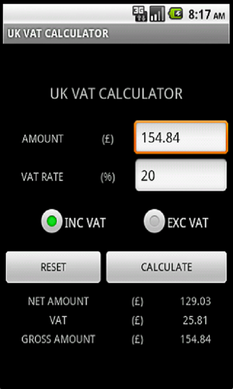 VAT CALCULATOR : Amazon.co.uk: Apps & Games