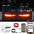 Devil Eyes Car and Truck LED Lights, Large Flexible LED Programmable ...