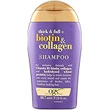 OGX Biotin & Collagen Hair Thickening Sulfate Free Shampoo, 385 ml ...