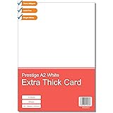 Prestige Premium Super Thick A3 White 500gsm Craft Card - Extra Thick ...
