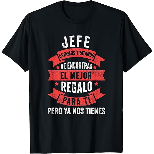 Camiseta Soy El Jefe