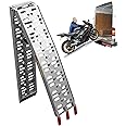 BikeTek Aluminium Folding Loading Ramp Lightweight Motorcycle Motorbike ...