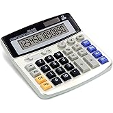OFFIDIX Office Desktop Calculator, Large Key Calculators, Solar and ...