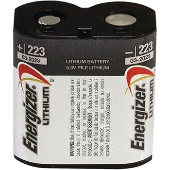 Energizer Photo 223 Battery Lithium - Single Pack: Amazon.co.uk ...