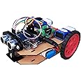 Kit4Curious Ultrasonic Sensor Based Obstacle avoiding Robot Complete kit with Code and Project ...