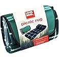 Kingfisher PN004 Picnic Camping Beach Rug - Green : Amazon.co.uk: Garden