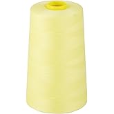 OVERLOCKING THREAD - OVERLOCKER THREAD - POLYESTER - SEWING THREAD - 4 ...