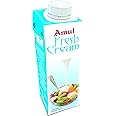 Amul Fresh Cream, 250ml Tetra Pack : Amazon.in: Grocery & Gourmet Foods