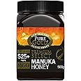 Manuka Honey 525+ MGO Certified Pure Gold Premium Manuka Honey : Amazon ...