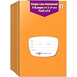 TARGET PUBLICATIONS Long Notebooks Single Line | 164 Ruled Pages | 20 ...