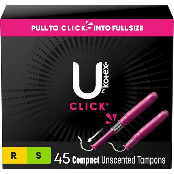 Tampax Super Tampons Black Box