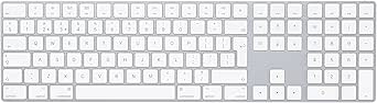 Apple Magic Keyboard with Numeric Keypad (Wireless, Rechargable ...