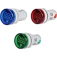 Vendoz Voltage Meter Led Display Gauge Digital Volt Indicator Combo ...
