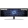 Samsung C49HG90DMU – Monitor Curvo Gaming 49” (QLED, 2 x Full HD, 32:9 ...