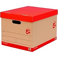 5 Star Storage Box - White (Pack of 10) : Amazon.co.uk: Stationery ...