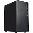 CiT Silent ES Black ATX Mid-Tower Low Noise Computer Case with 2 x ...