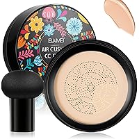 Mushroom Head Air Cushion BB Cream, Concealer Lasting Nude Makeup Moisturizing Brightening ...