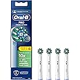 Oral-B Pro Cross Action Electric Toothbrush Head, X-Shape and Angled Bristles for Deeper Plaque ...