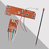 Electronic Spices 4CH RC remote control 27MHz circuit PCB transmitter ...